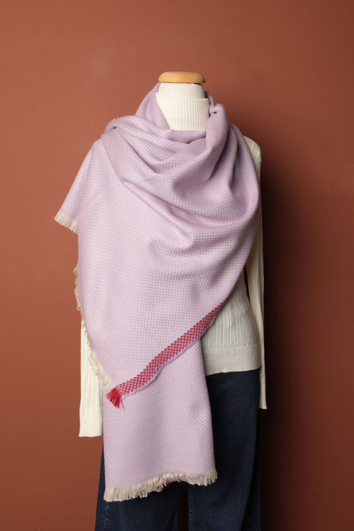 Women's Lilac Shawl